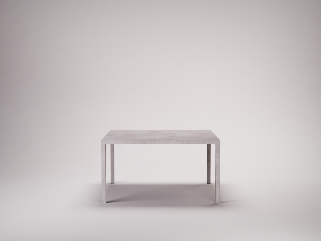 50 MM concrete dining table - Made in Italy – Forma&Cemento