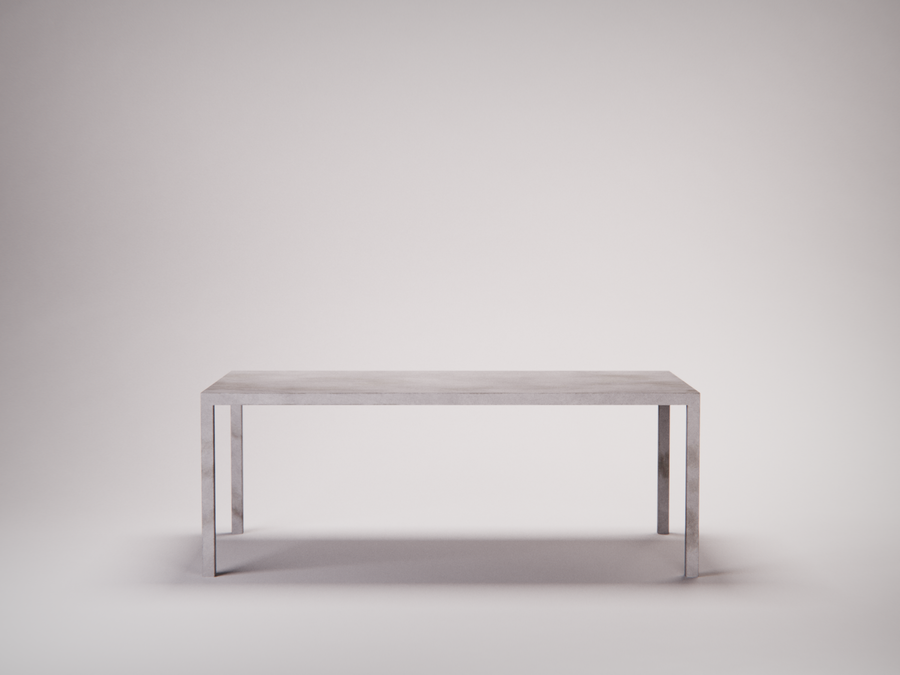 50 MM concrete dining table - Made in Italy – Forma&Cemento