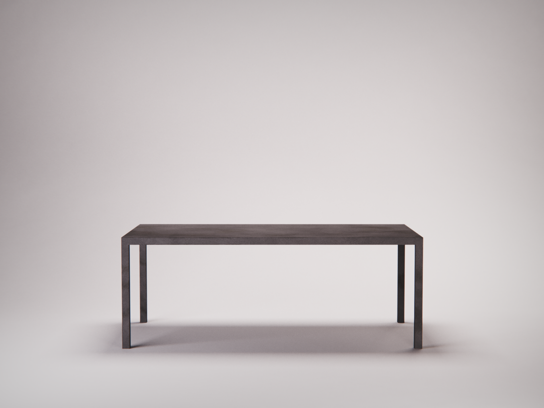 50 MM concrete dining table - Made in Italy – Forma&Cemento